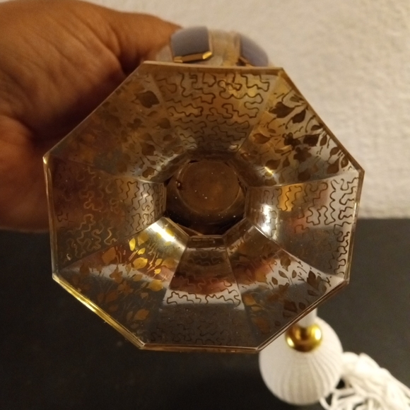 Devilbiss | Accents | Antique 92 Devilbiss Encrusted Windowpane Gold Finish Perfume Atomizer ...